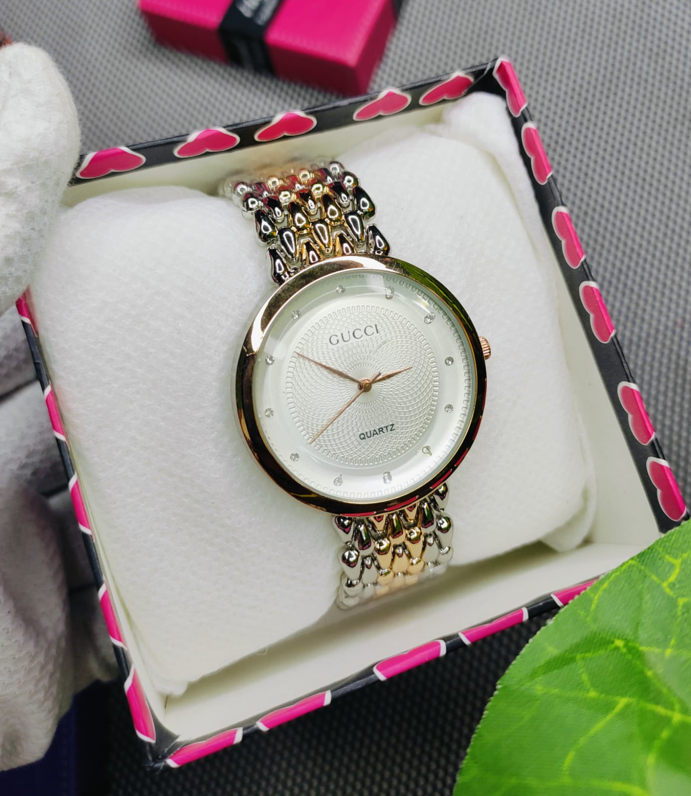 Buymorebd-Stainless Steel Analog Ladies Rest Watch For Women