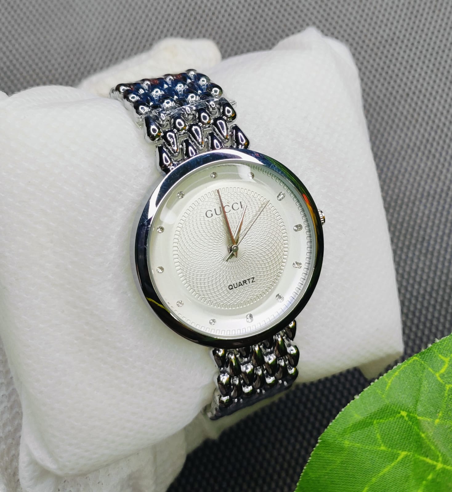Buymorebd-Stainless Steel Analog Ladies Rest Watch For Women